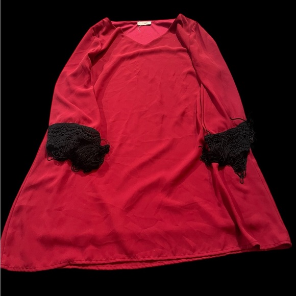 Dresses | Dear Apple Red Dress | Poshmark